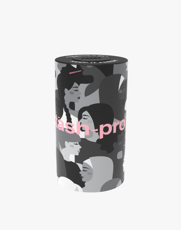 stash-pro Airtight Smell-Proof Storage Jar Black