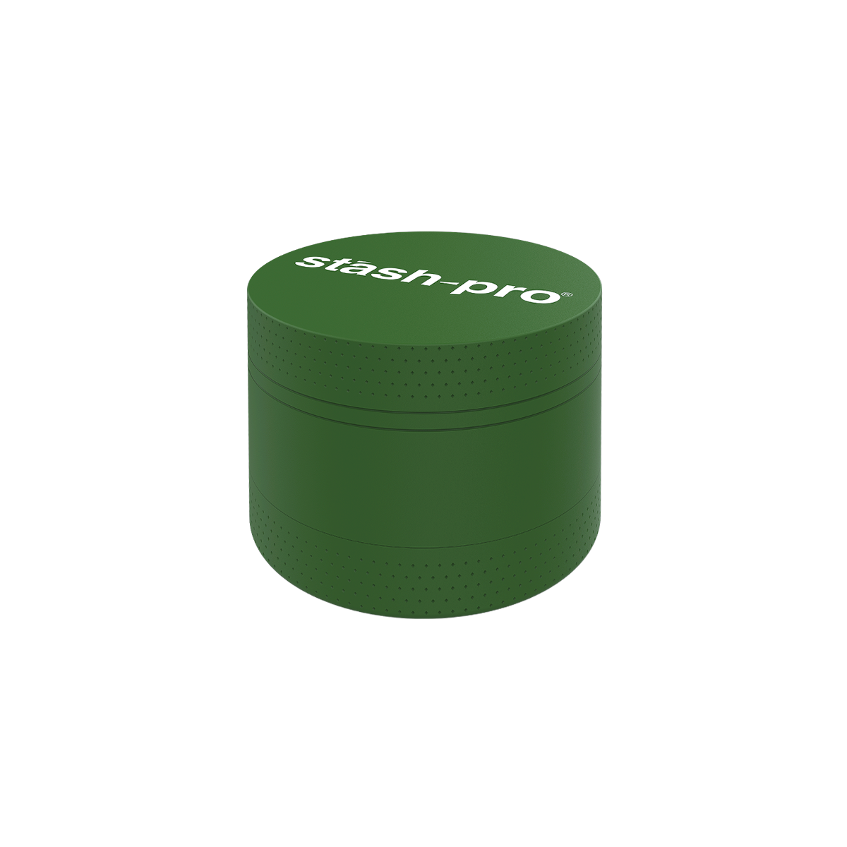 stash-pro Small Neon Grinder - Dark Green